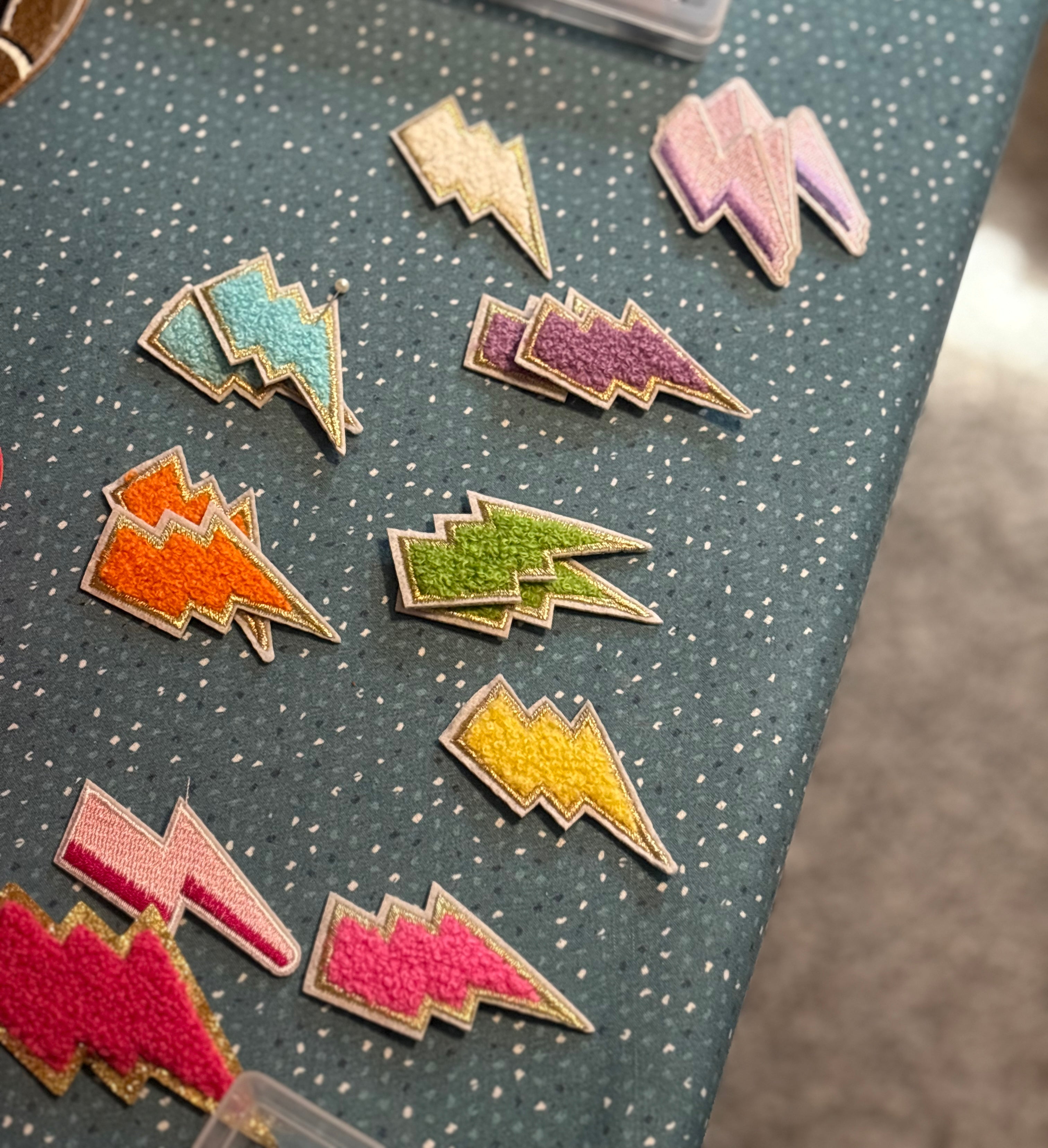Lightening Bolt Patch – Hendrickson Hats